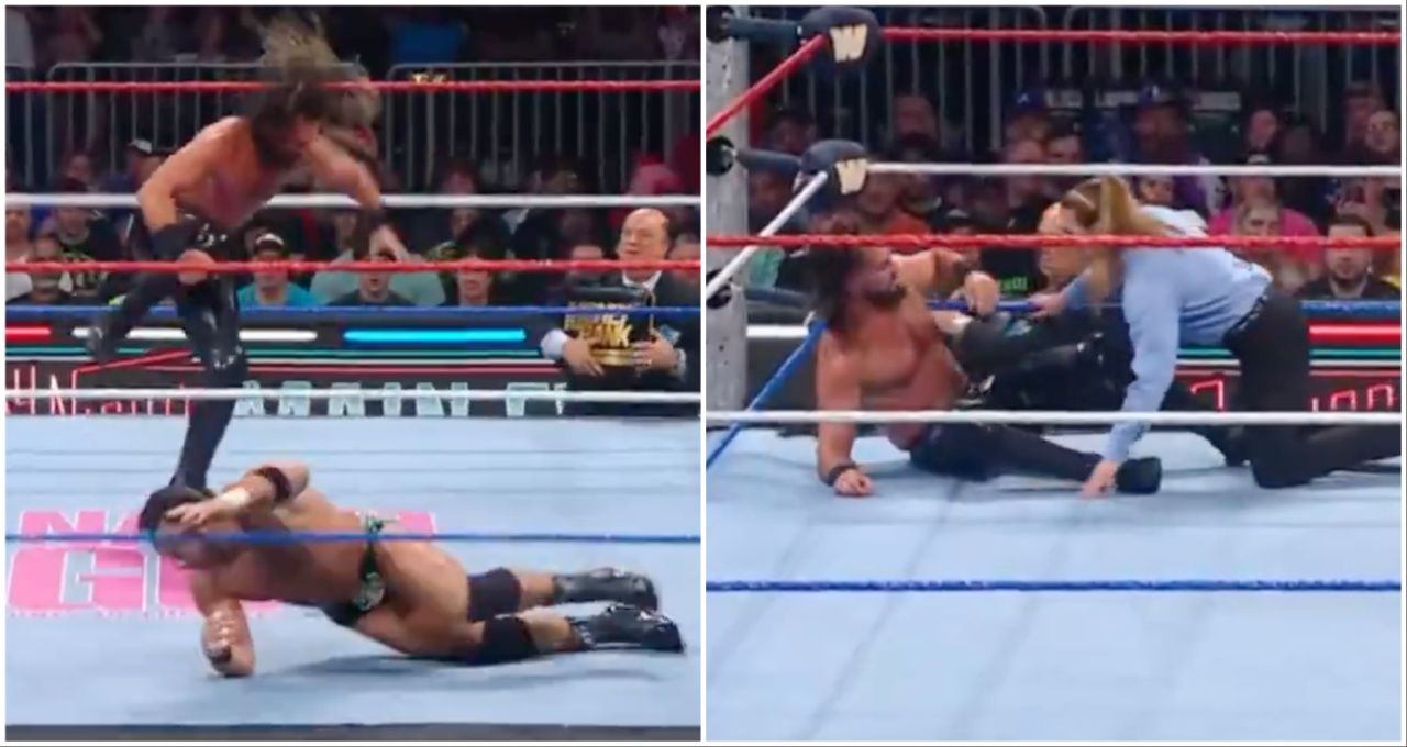 Seth Rollins' Legitimate Knee Injury at Saturday Night's Main Event