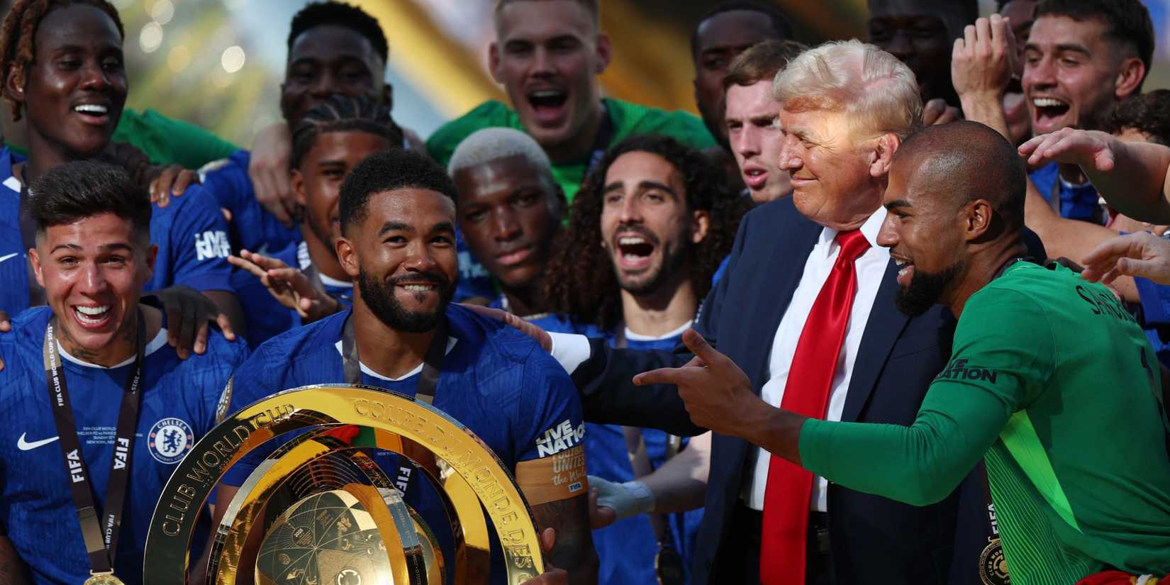 Cole Palmer’s Priceless Reaction to Donald Trump Crashing Chelsea ...