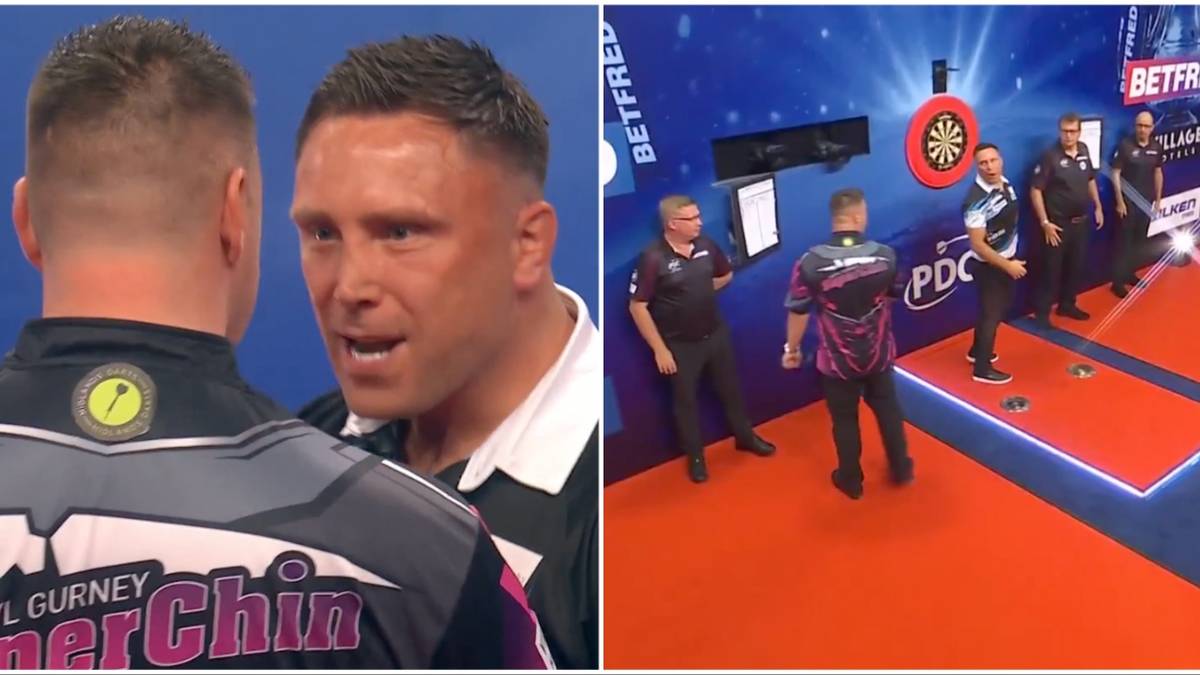 What Gerwyn Price Said to Daryl Gurney After Tempers Flared at World ...