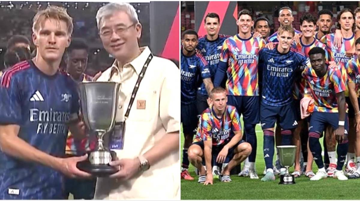 Arsenal Bizarrely Lift Trophy 15 Minutes After Losing Pre-Season ...