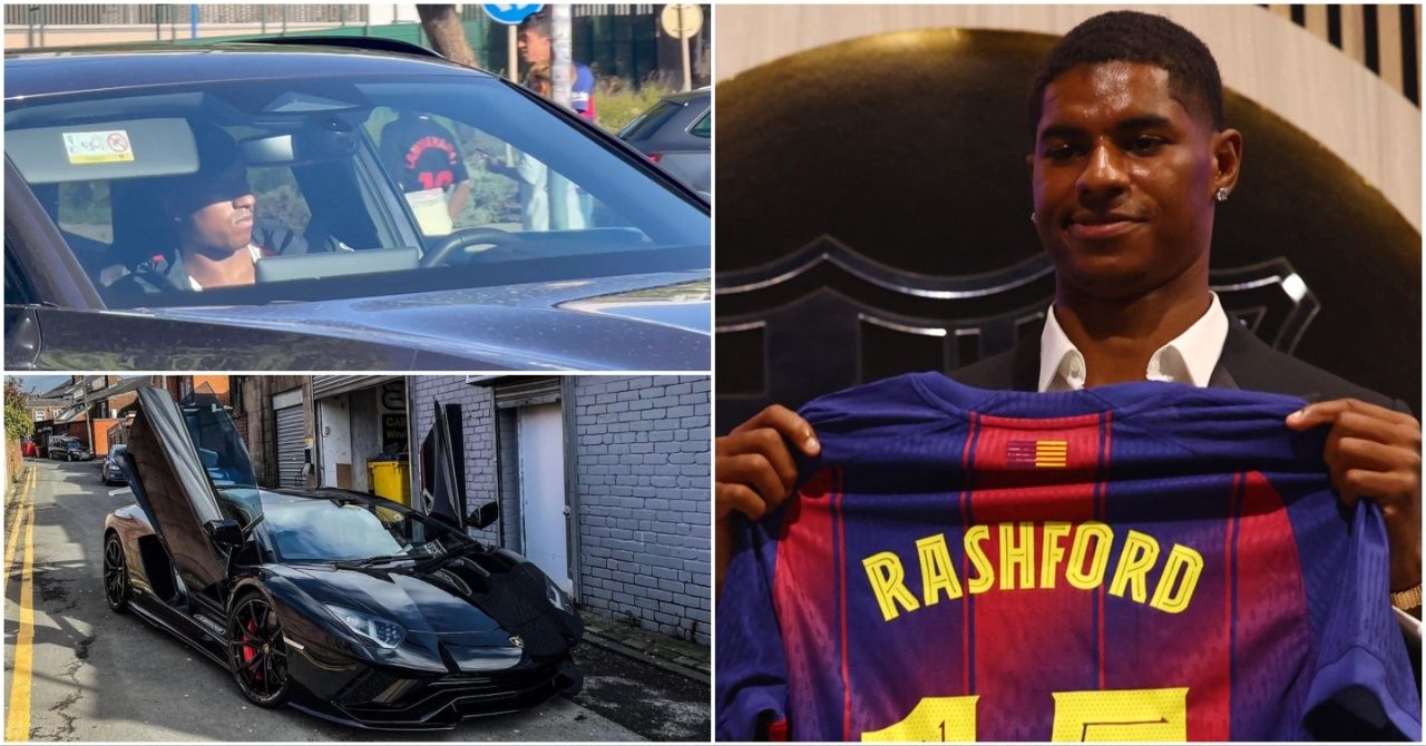 Marcus Rashford's Modest Car at Barcelona After Selling £450,000 ...