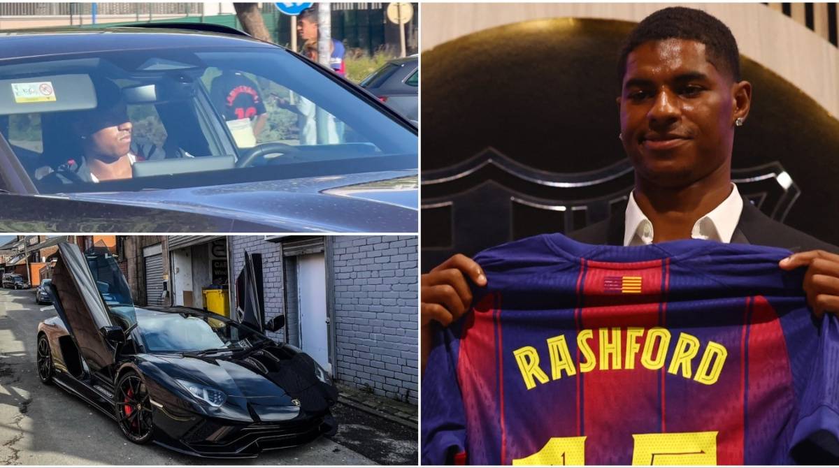 Marcus Rashford's Modest Car at Barcelona After Selling £450,000 ...