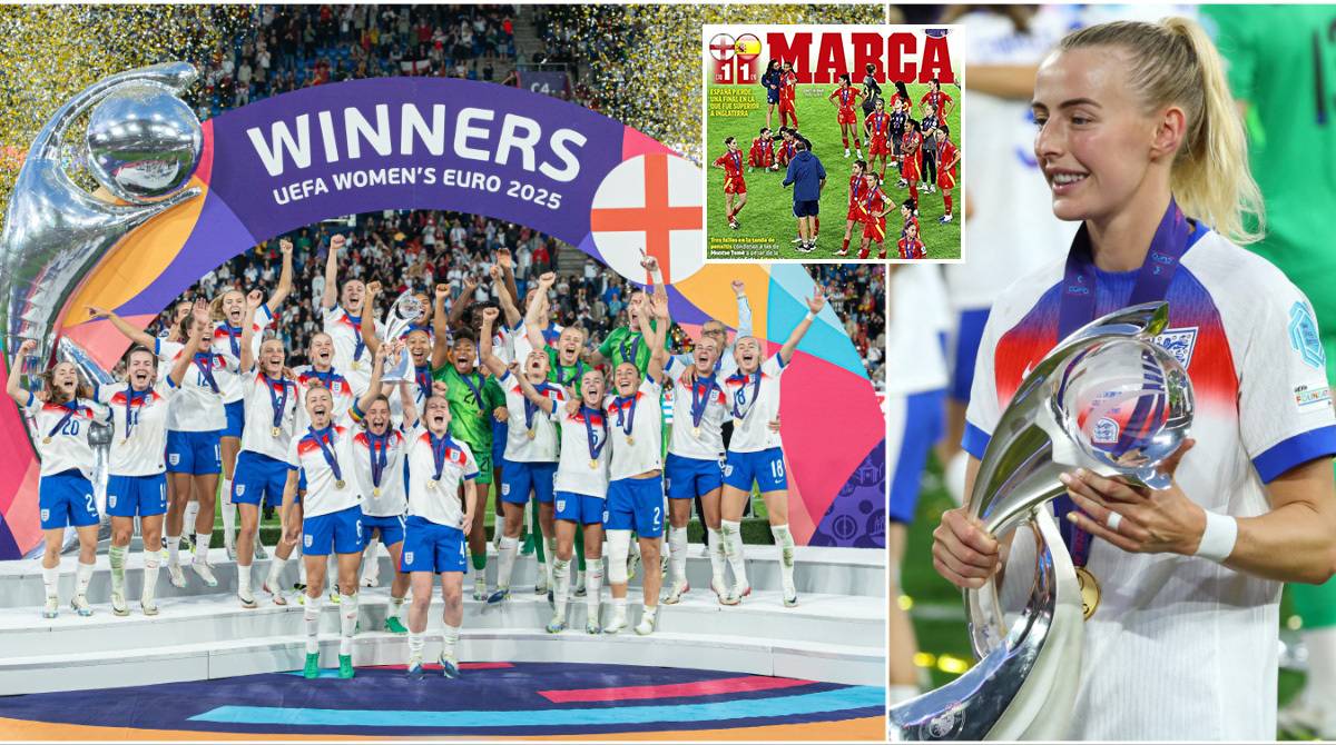 Spanish Media Cast Verdict on England’s Women After Euro 2025 Final Win