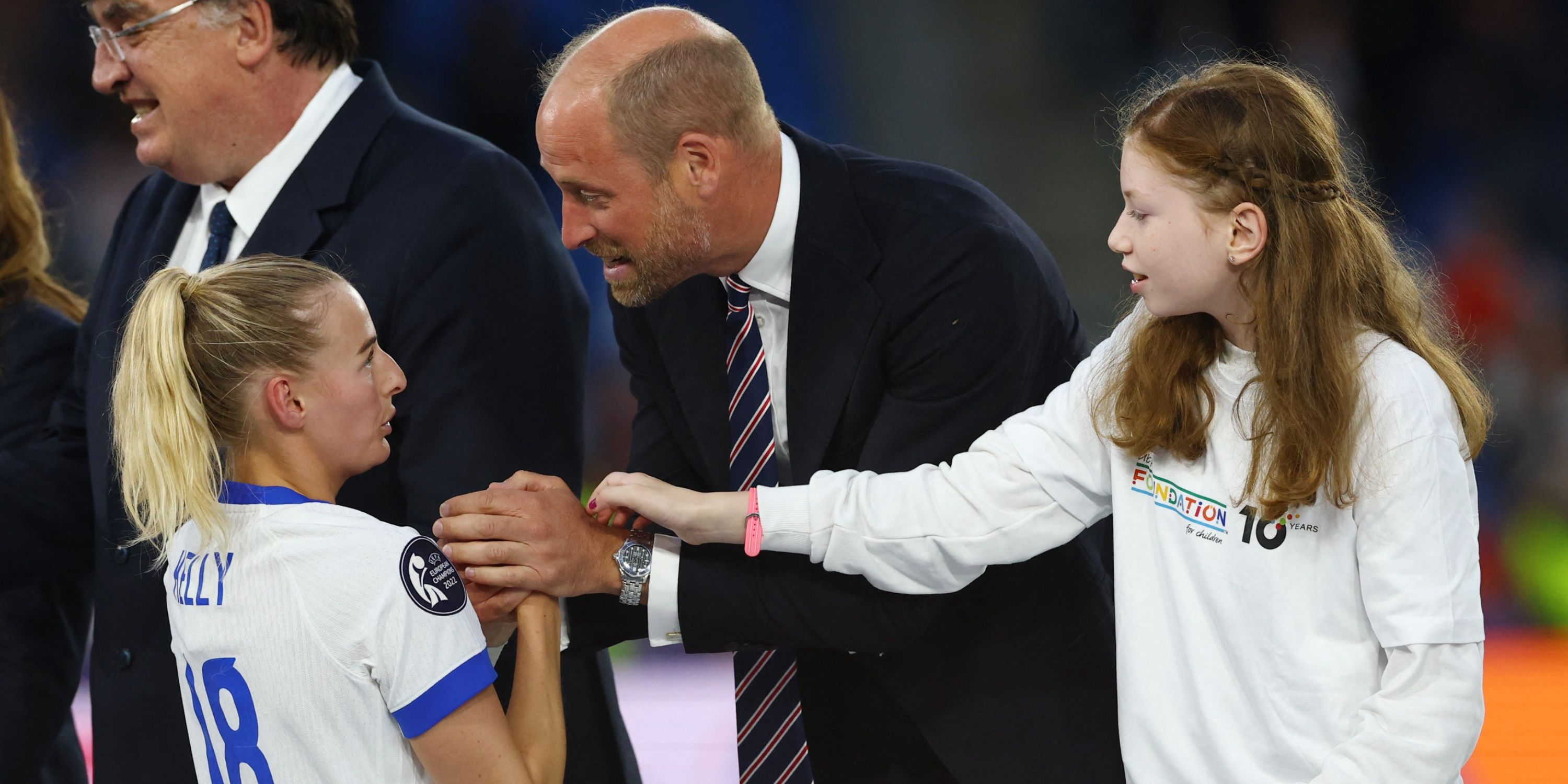 Identity of Girl Stood Next to Prince William at Euro 2025 Revealed