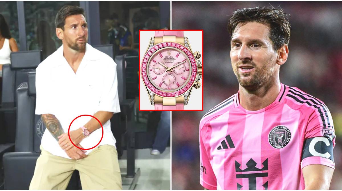 Staggering Cost of Lionel Messi’s ‘Barbie’ Watch Worn at Inter Miami Game