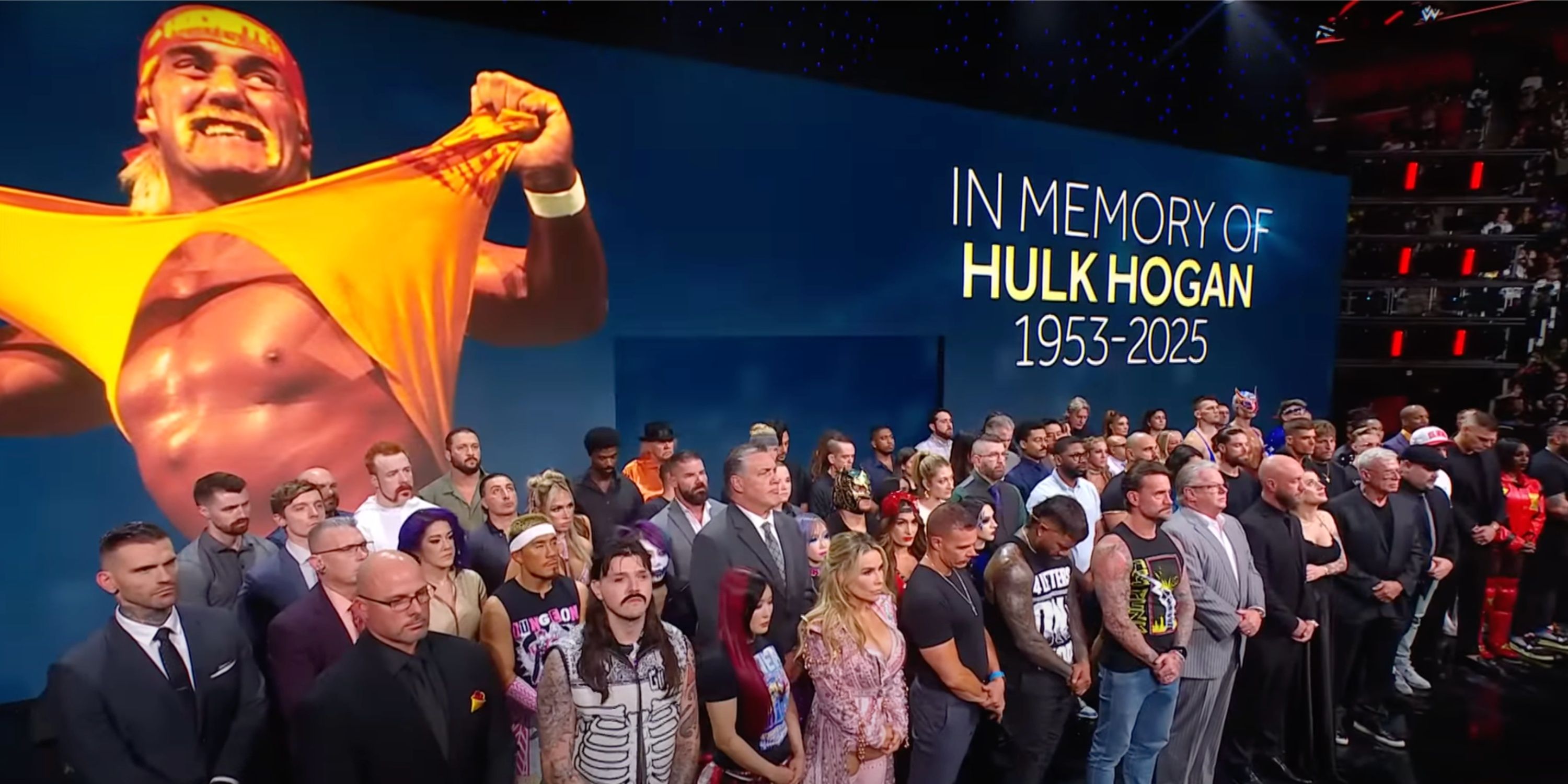 Fan Footage Captures One WWE Superstar Refusing to Stand at Front For ...