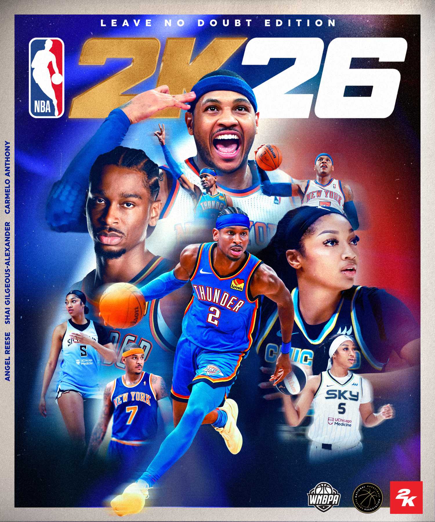 2K Games Unveils Three Cover Athletes For NBA 2K26