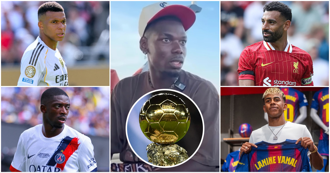 Paul Pogba Names Player Who Deserves to Win Ballon d’Or - Not Lamine Yamal
