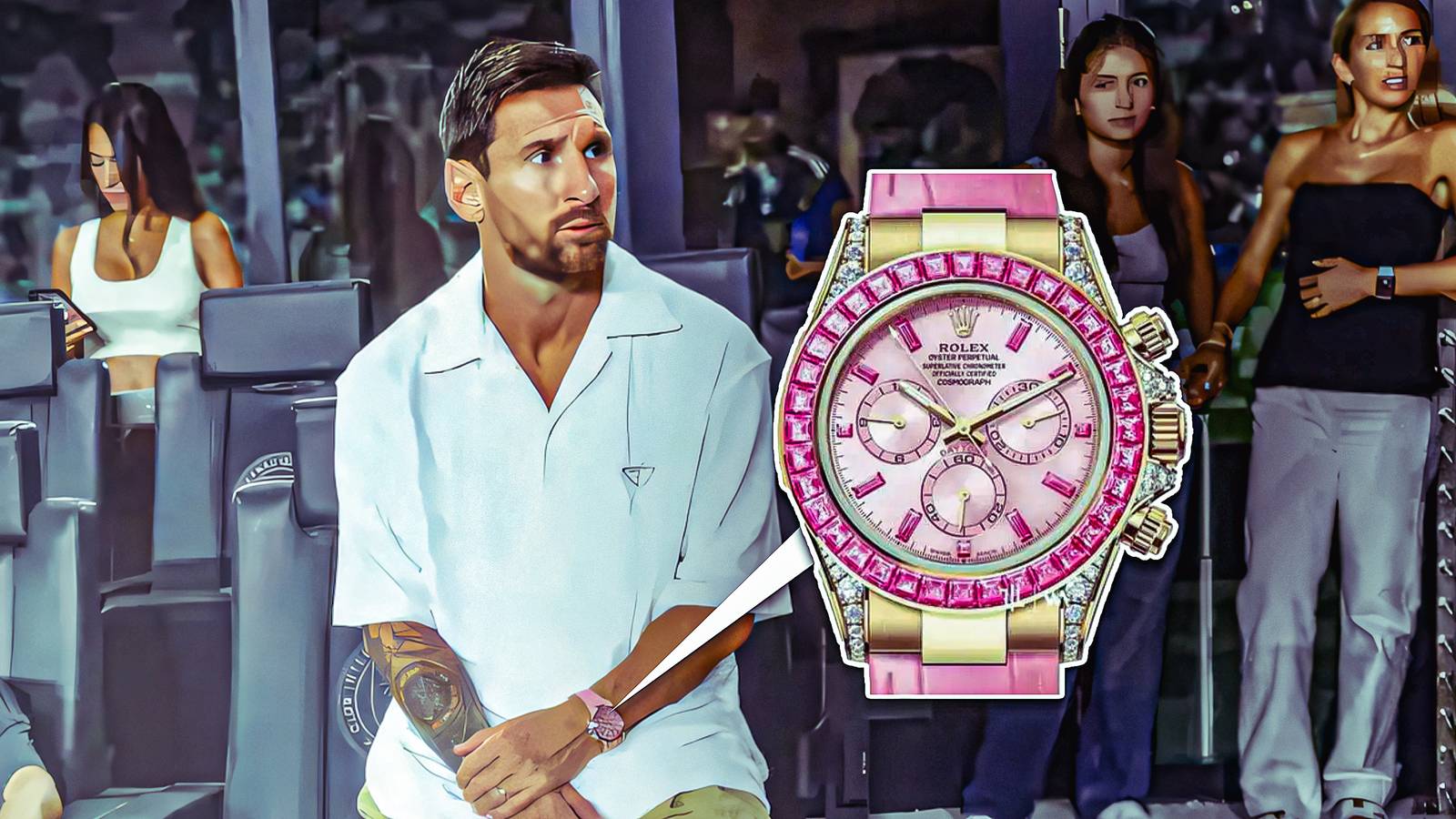 Staggering Cost of Lionel Messi’s ‘Barbie’ Watch Worn at Inter Miami Game