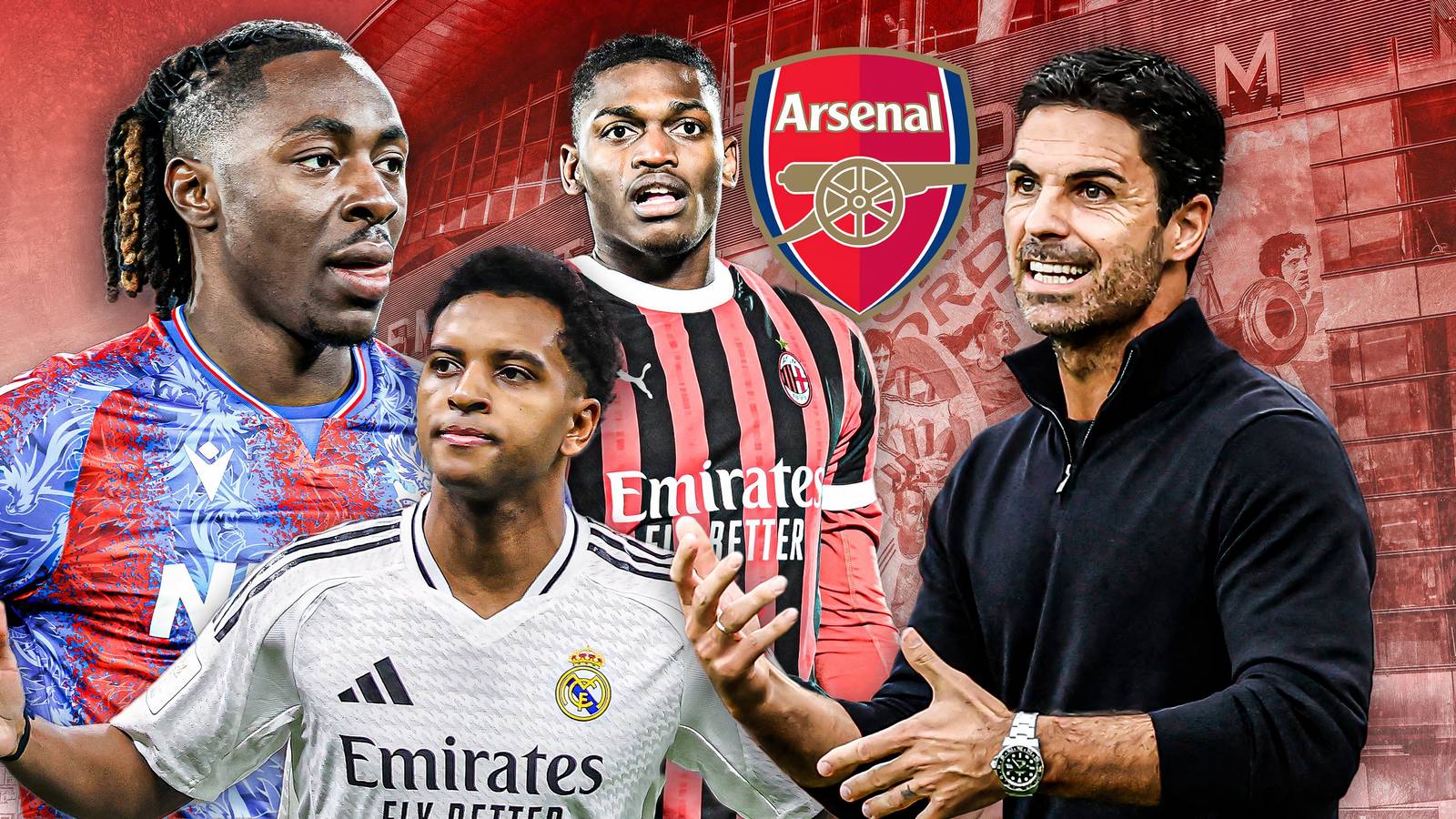 Eze, Rodrygo, or Leao? Arsenal Only Have 1 Sensible Option After Romano ...