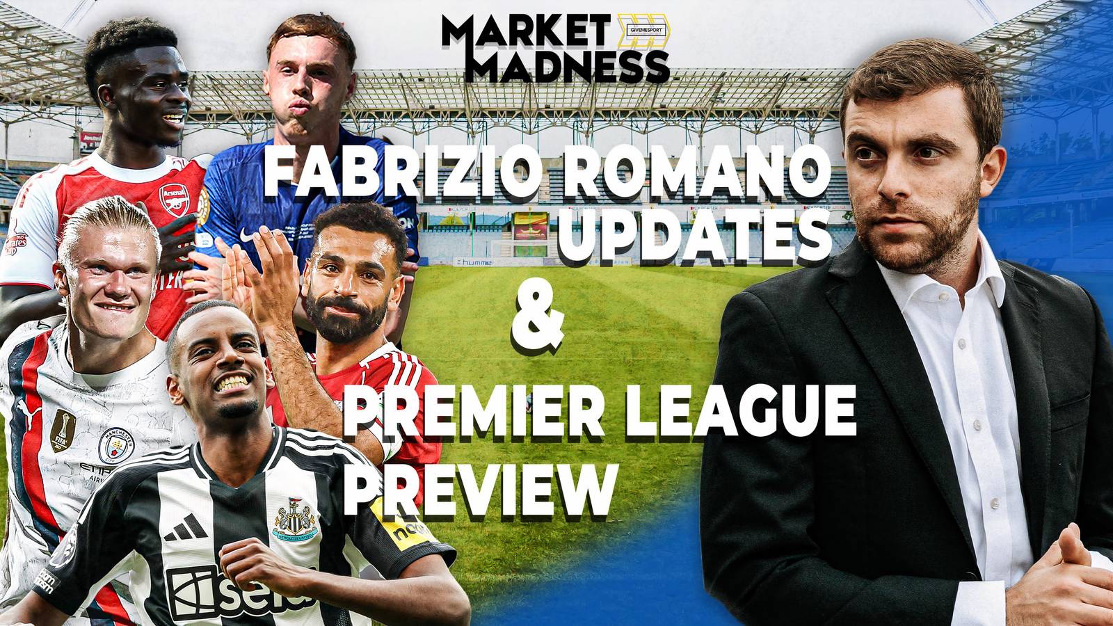 Fabrizio Romano Updates on Eze, Isak, Baleba and Jacob Ramsey - Market ...