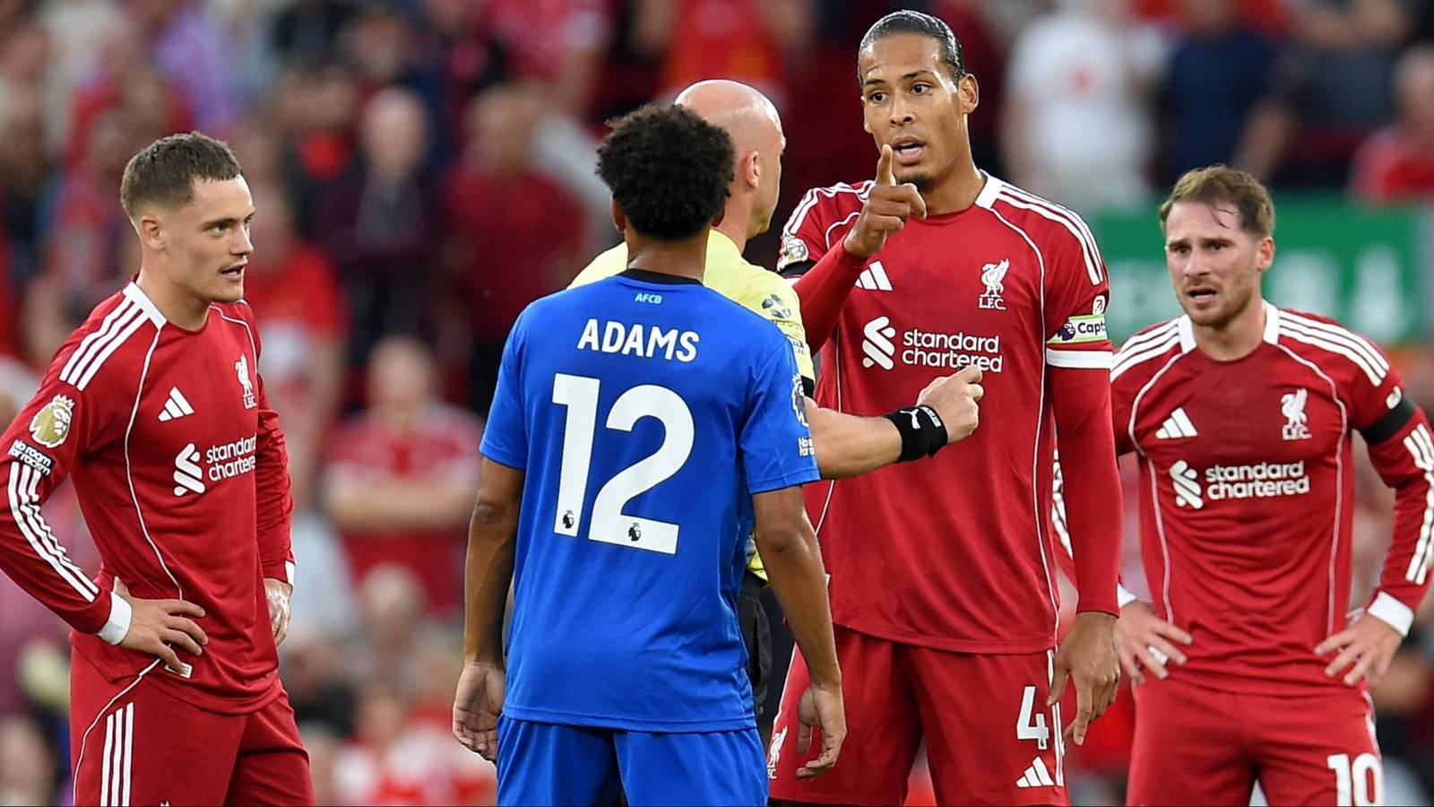 Liverpool vs Bournemouth: Premier League Explain Why Senesi’s Handball Went Unpunished