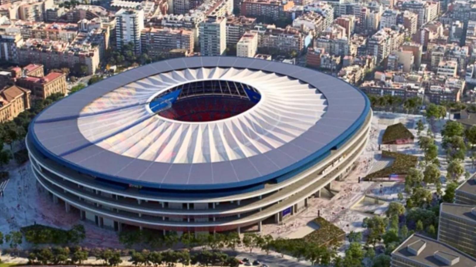 Concerning New Footage of Barcelona’s Spotify Camp Nou Stadium Emerges
