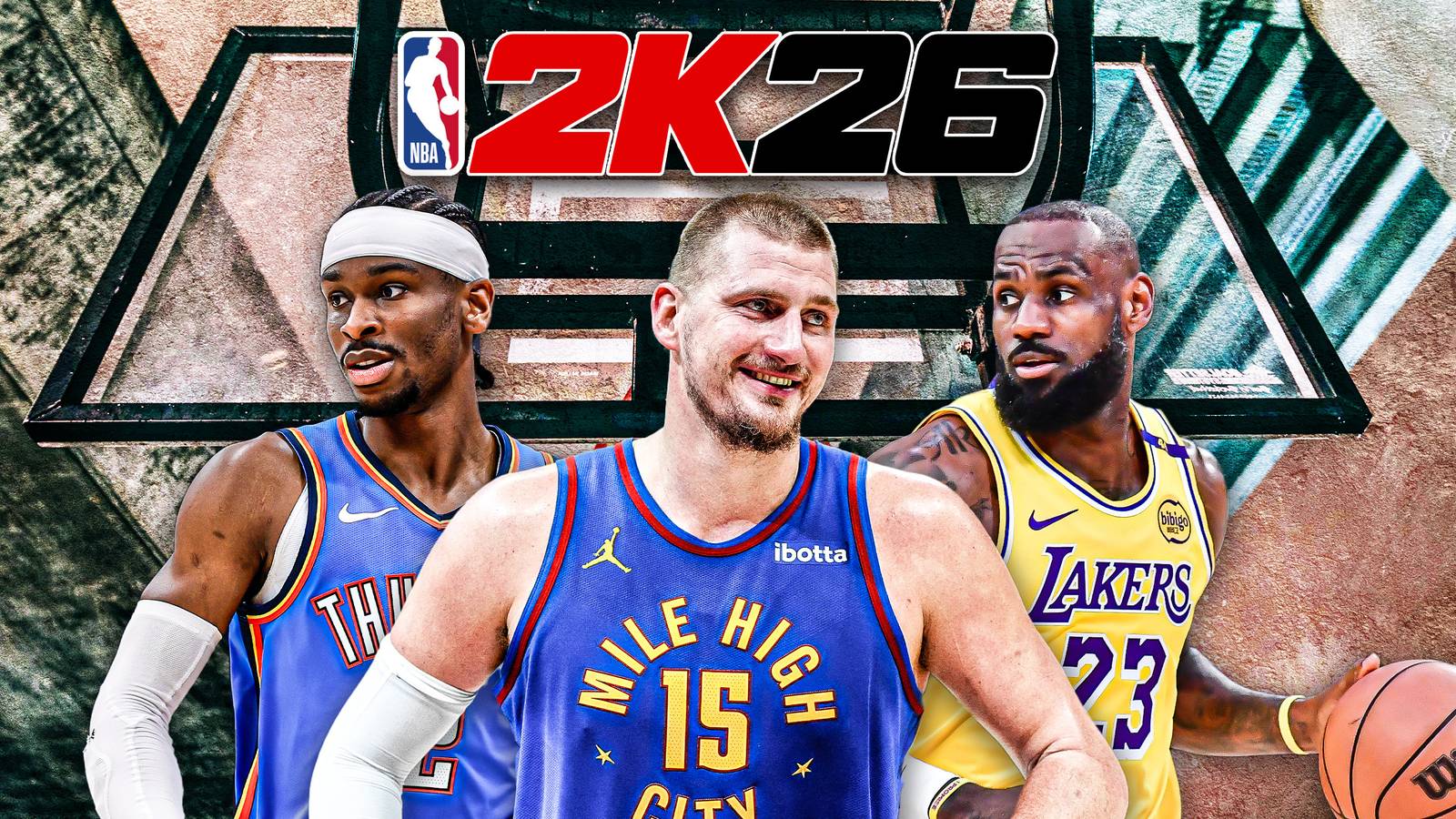 Top 50 highest-rated players for NBA 2K26