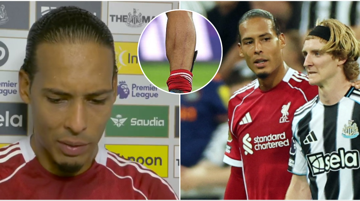 Liverpool's Van Dijk Reveals What He 'Told' Anthony Gordon After ...