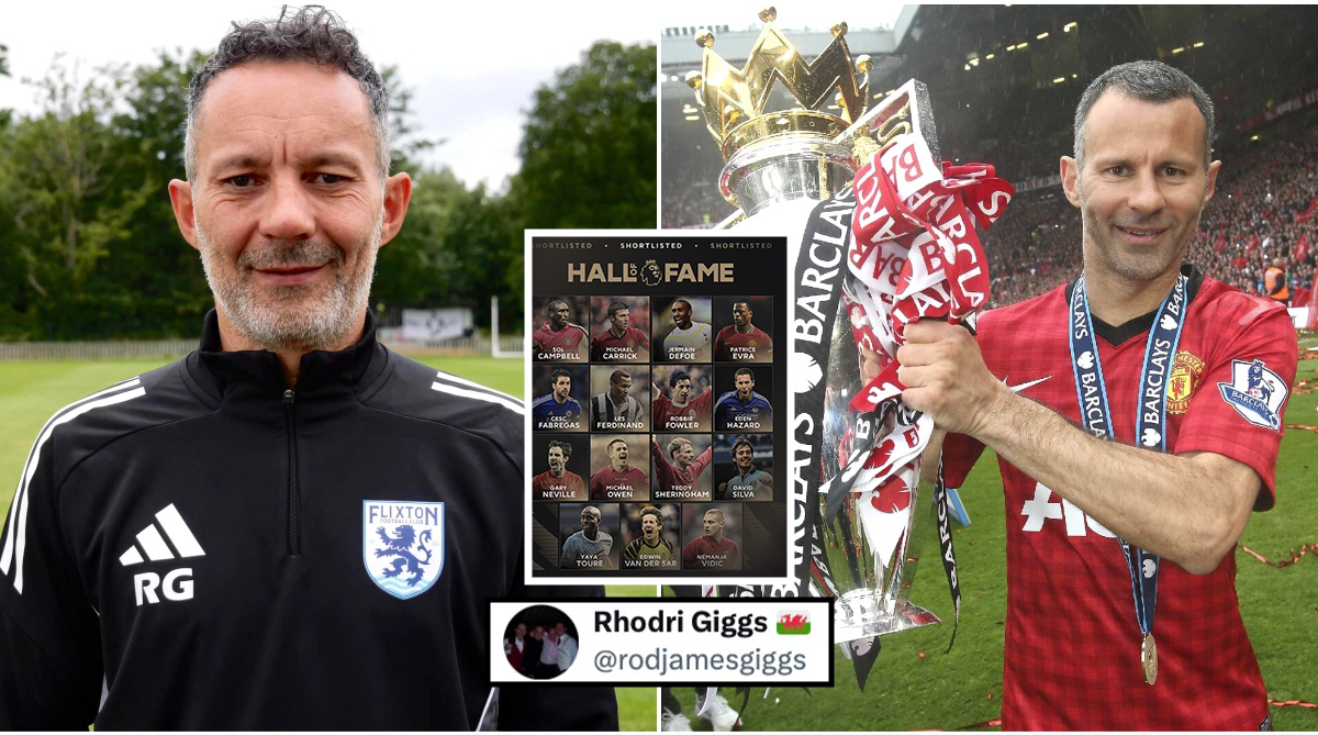 Rhodri Giggs Reacts as Brother Ryan Snubbed From Premier League Hall of ...