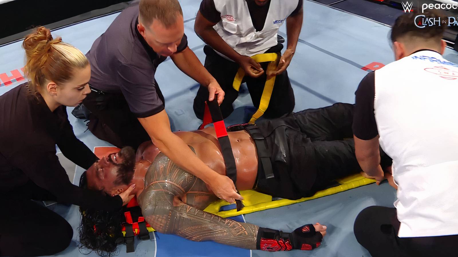WWE Issue Medical Update on Roman Reigns After Clash in Paris