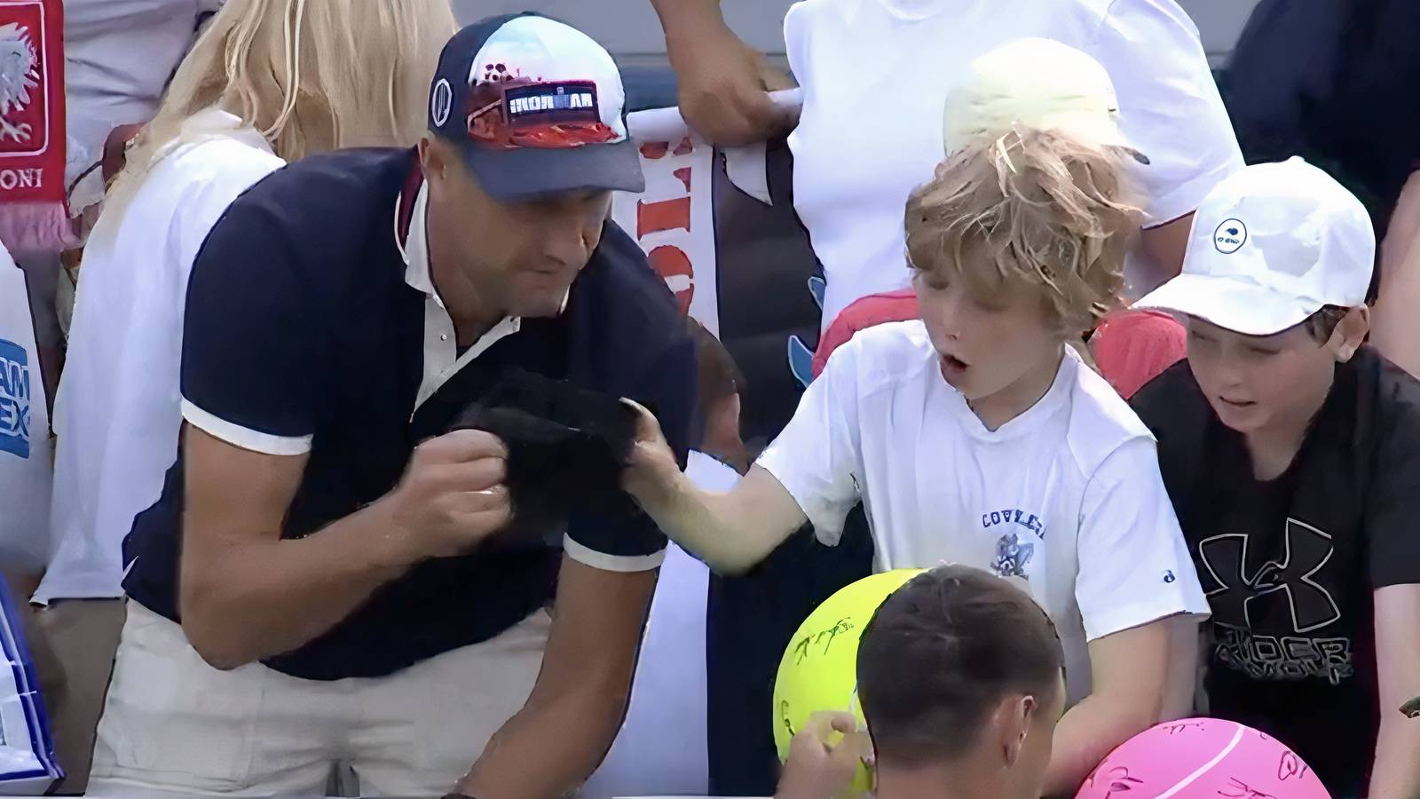 US Open Tennis: Man Who Stole Hat From Child Releases Brutal Statement