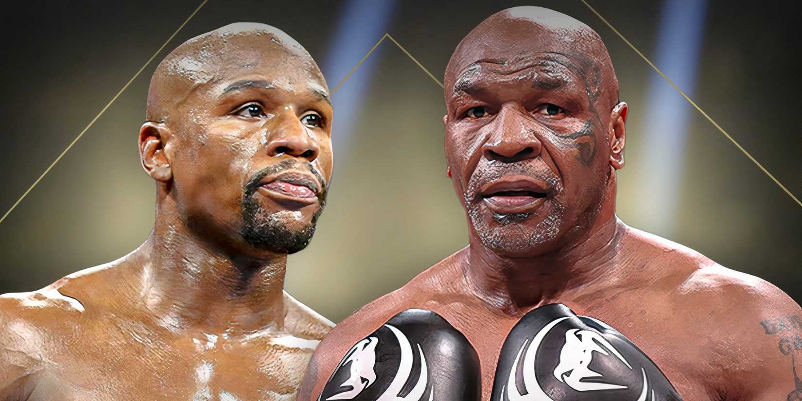Floyd Mayweather's Ice-Cold Reaction to Mike Tyson Swinging For Him