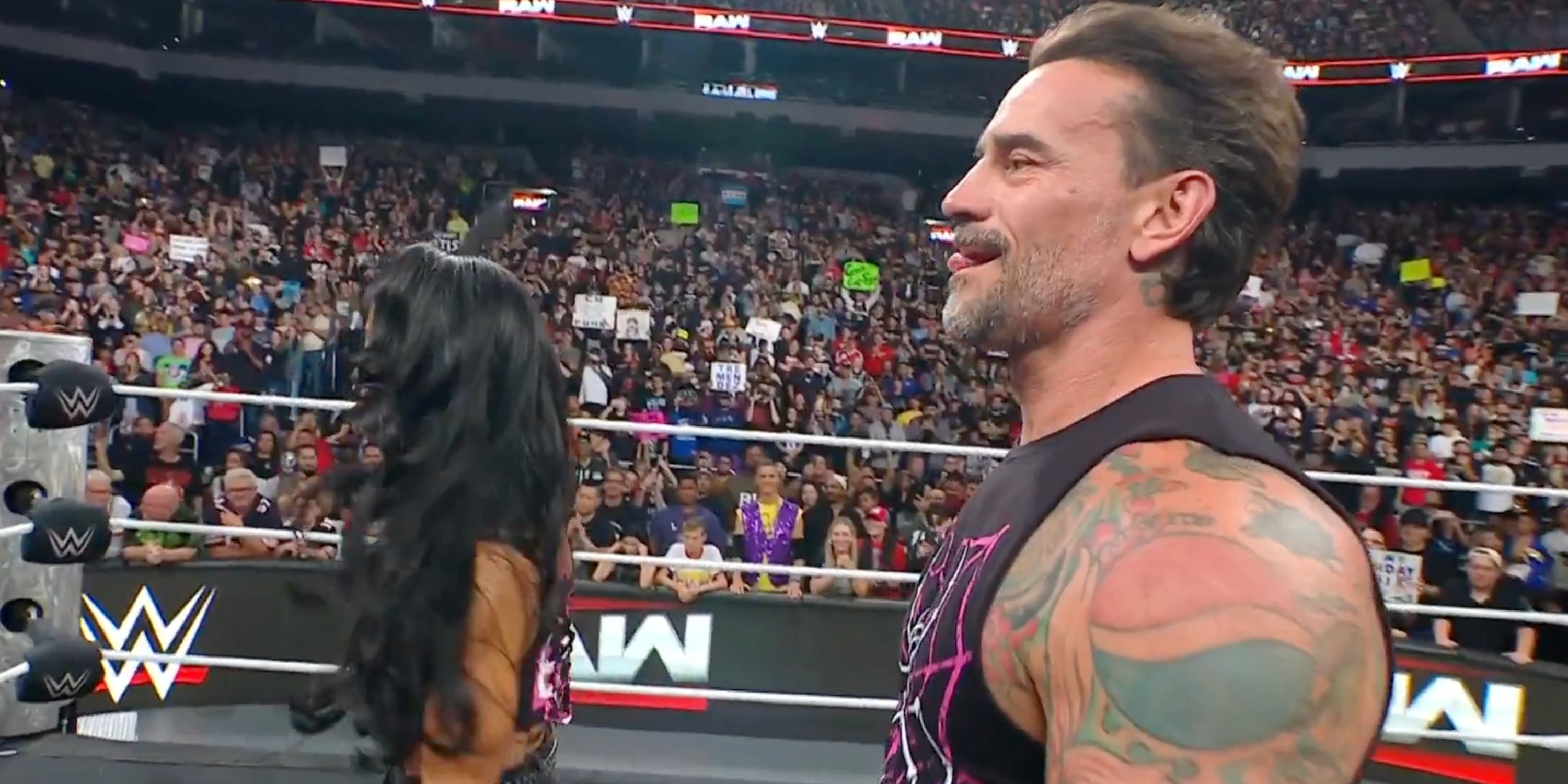 WWE: Kane’s chokeslam from hell on Trish Stratus in 2005 was brutal