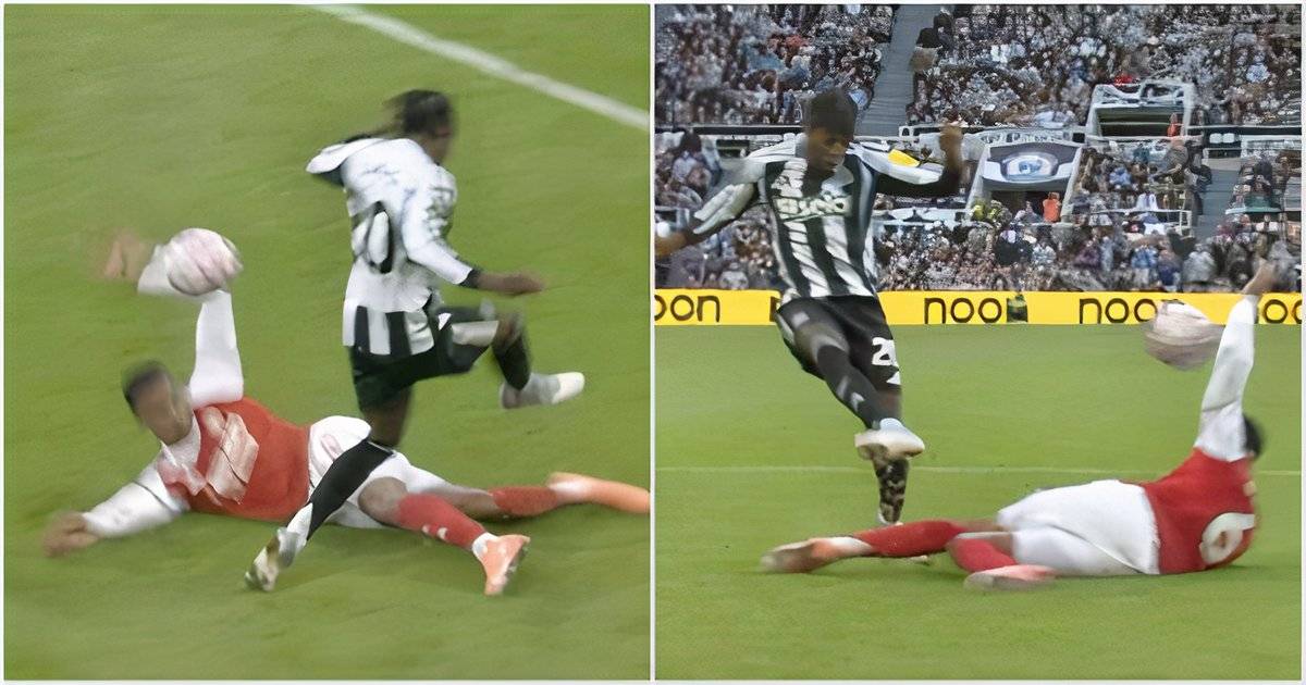 Newcastle Weren't Given Penalty For Gabriel Handball - Premier League ...