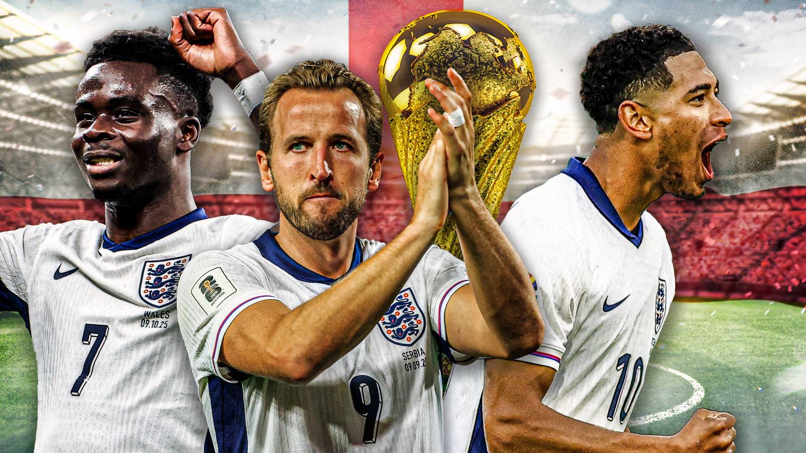 England 2026 World Cup Squad Power Rankings