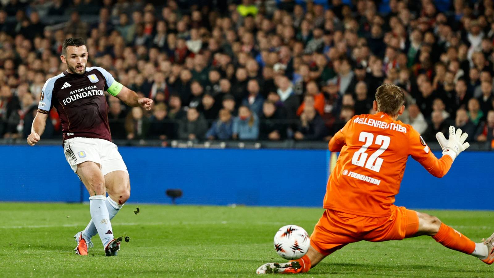 Feyenoord 0-2 Aston Villa: Europa League Player Ratings and Match ...