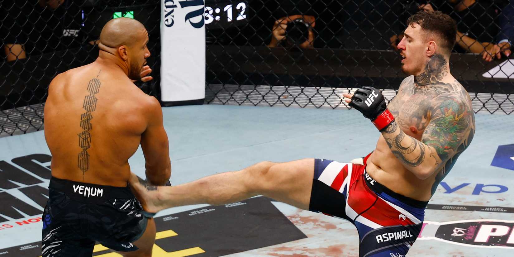 Tom Aspinall's Comment to UFC Doctor Moments Before Ciryl Gane Stoppage ...