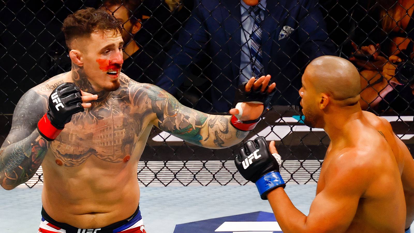 Slow Motion Footage Shows Tom Aspinall UFC 321 Eye Poke Was Truly Gruesome