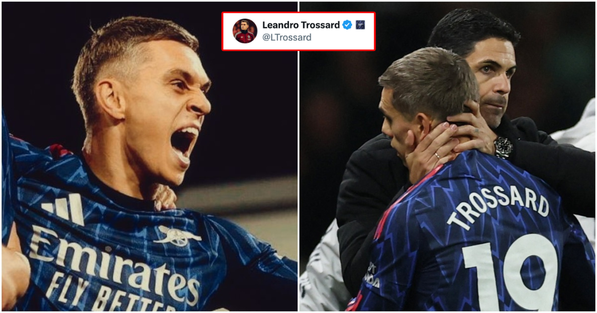 Leandro Trossard Goes Viral With Cheeky Post After Scoring Arsenal ...