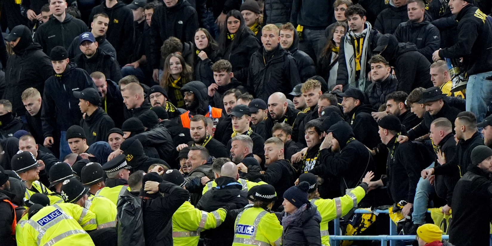 Police 'Tackle Supporters' Amid Chaos in Aston Villa vs Young Boys