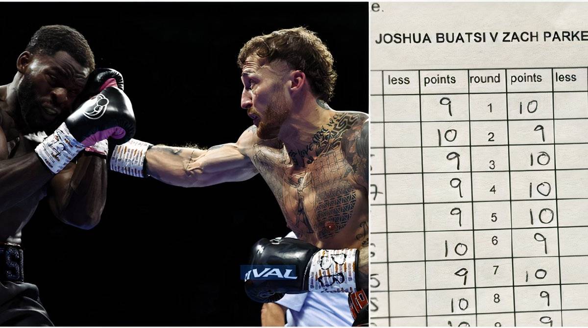 Joshua Buatsi vs Zach Parker: Scorecards & Punch Stats