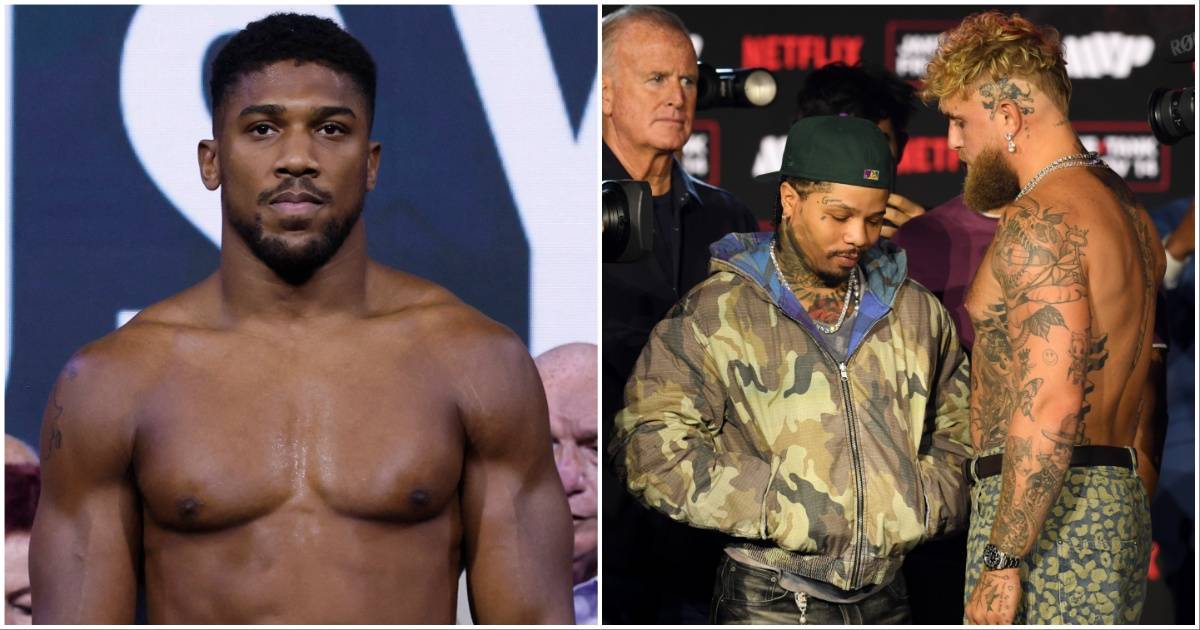 Anthony Joshua's Response to Possibly Replacing Gervonta Davis in Jake ...
