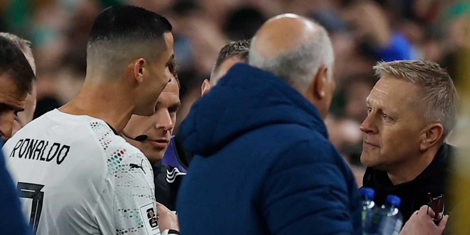 Ireland Manager Reveals What 'Silly' Cristiano Ronaldo Said After Red Card