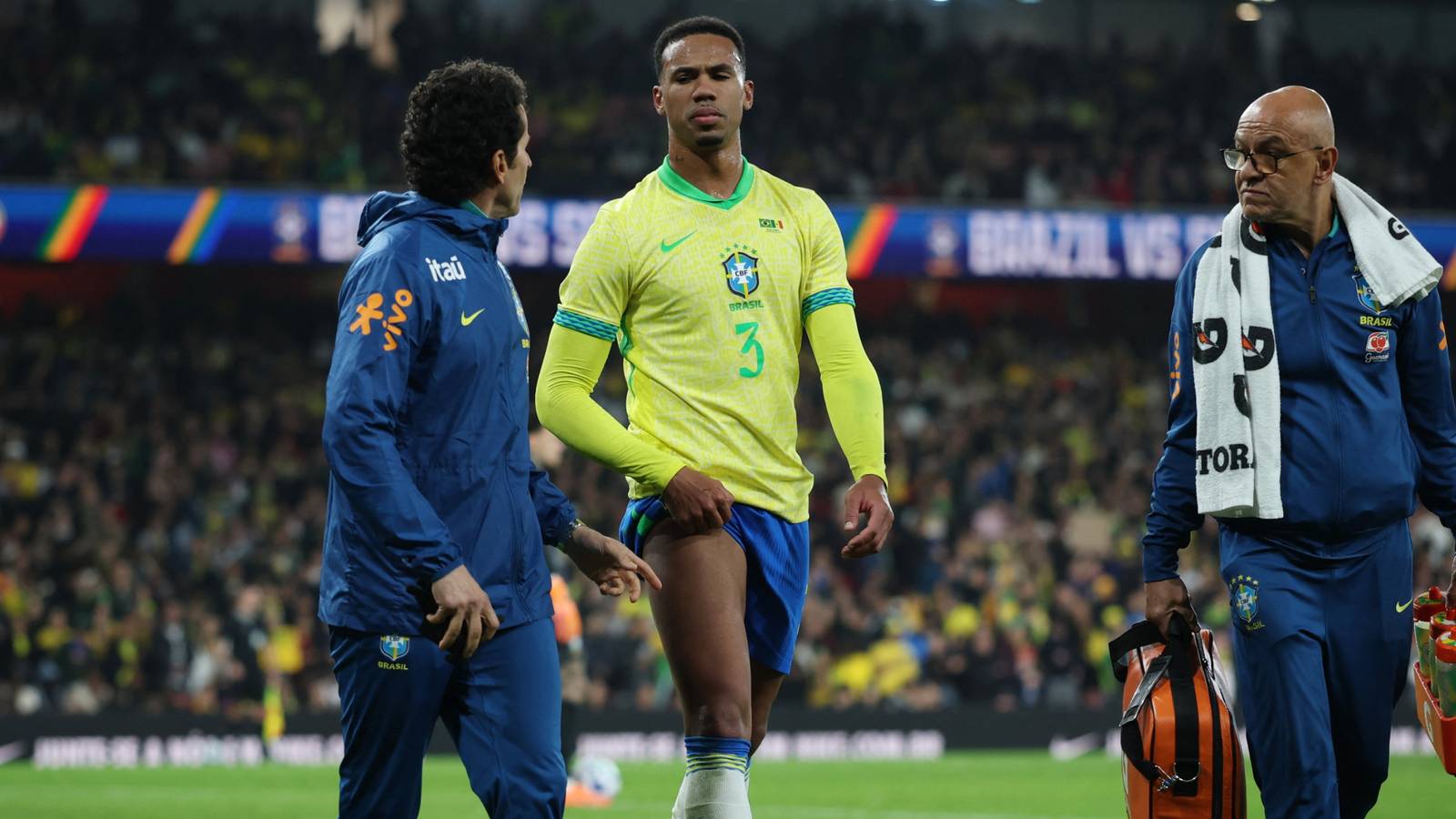 Arsenal: Expert Predicts Extent of Gabriel’s Injury After Brazil vs Senegal