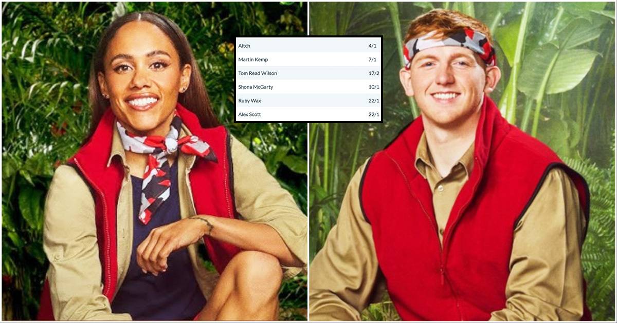 I’m a Celebrity 2025 Odds: Angry Ginge and Alex Scott’s Chances Revealed