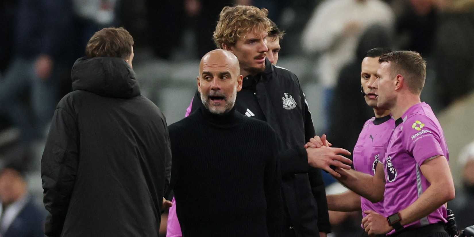 Pep Guardiola Reveals What He Told Bruno Guimaraes During Heated Clash