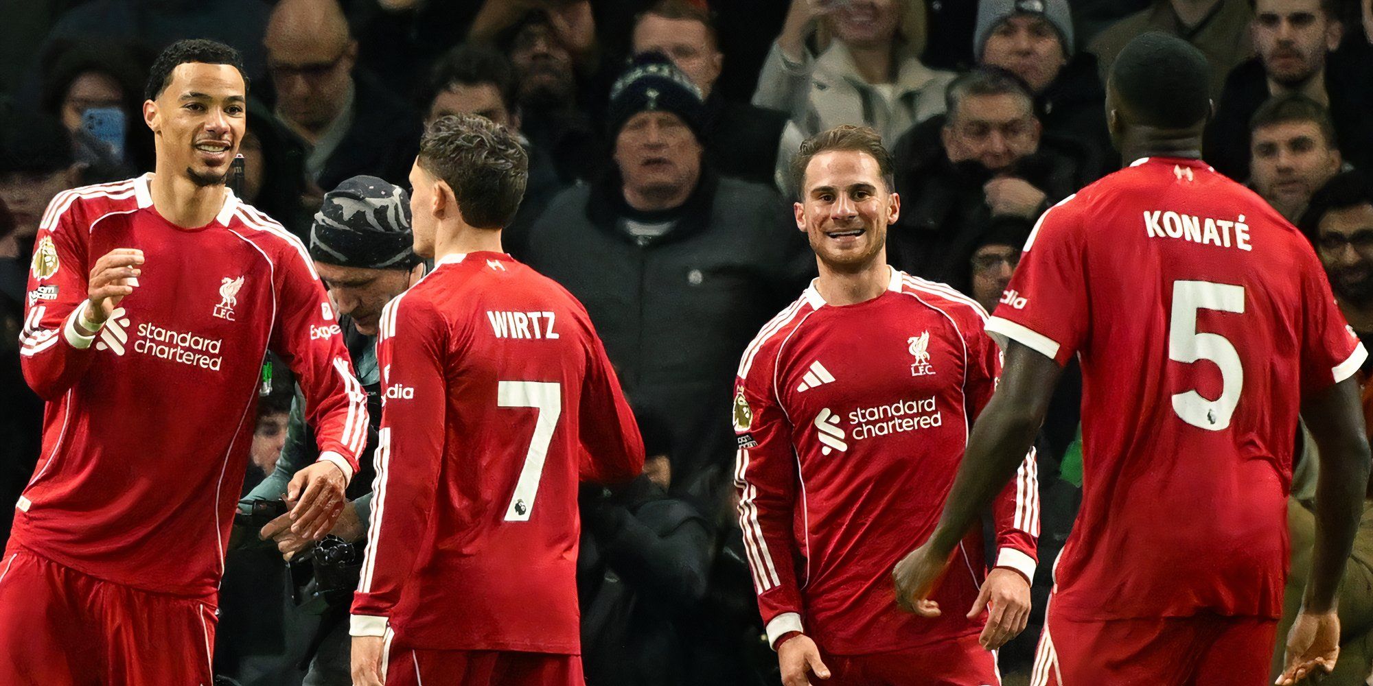 Tottenham 1-2 Liverpool: Xavi Simons Sends Virgil van Dijk Message ...