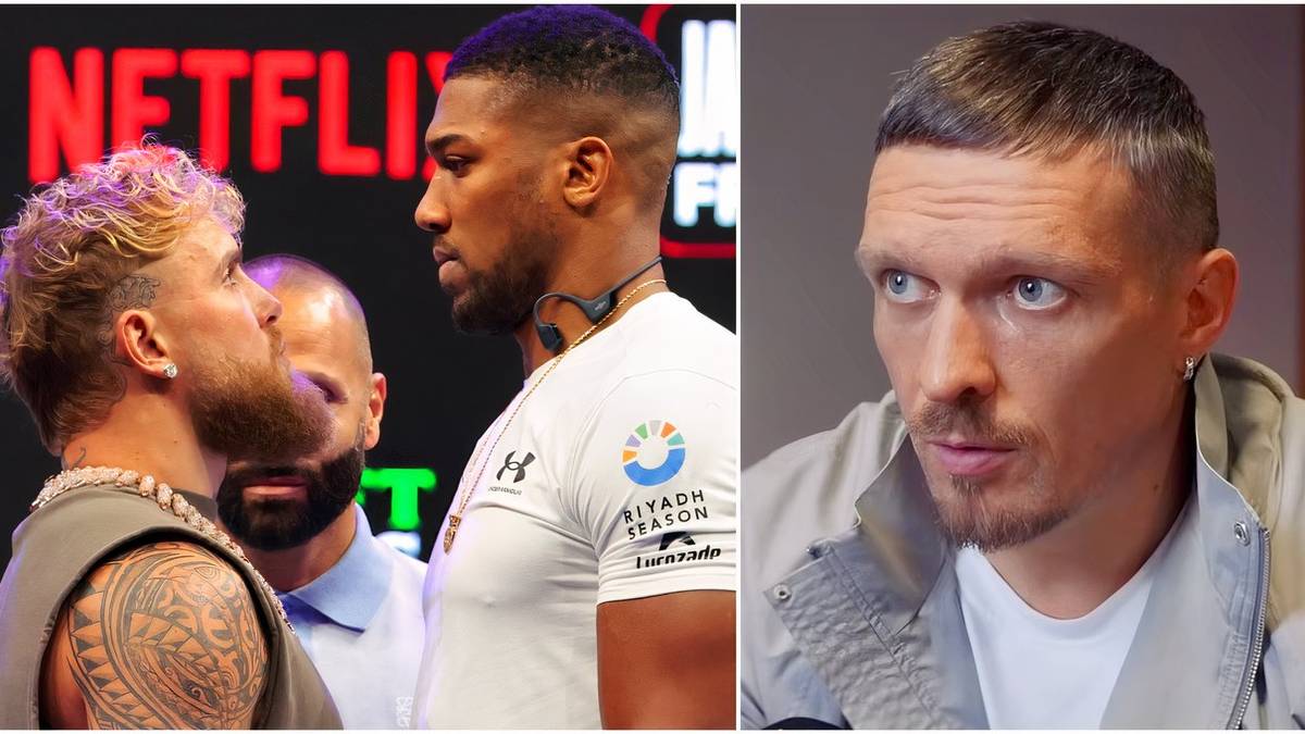 Oleksandr Usyk's Prediction For Jake Paul vs Anthony Joshua