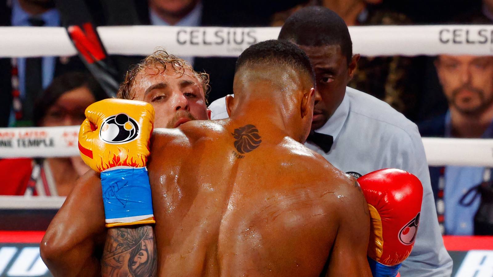 Jake Paul vs Anthony Joshua: Referee Made Savage Comment Midway Through ...