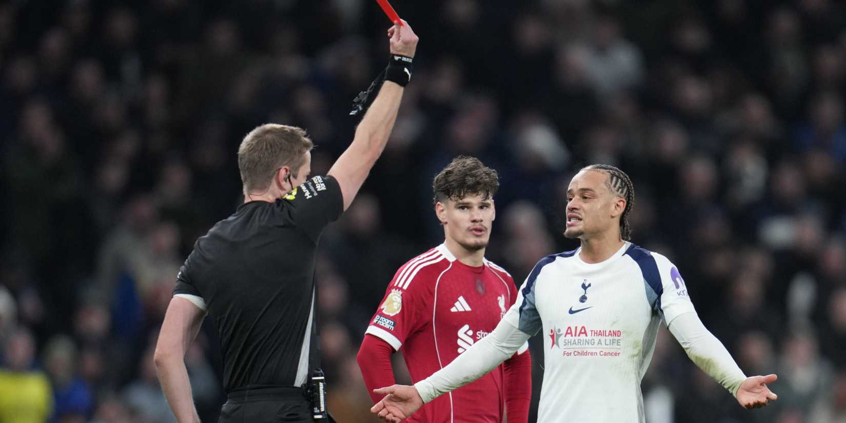 'Terrible Signing' - Jeff Stelling Slams Xavi Simons After Tottenham Red Card