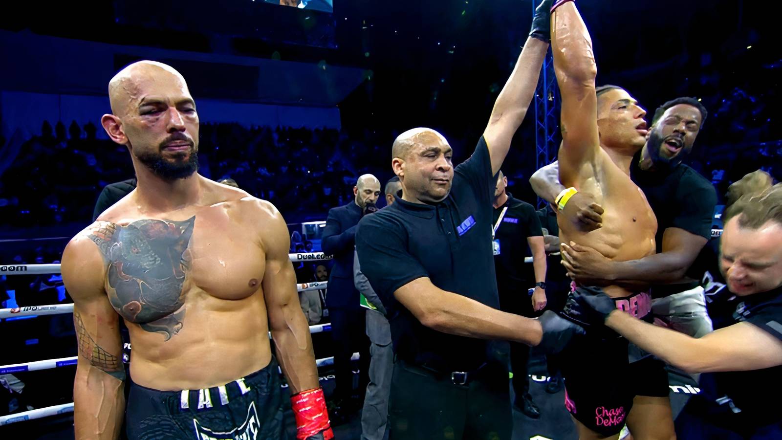 Chase DeMoor Beats Andrew Tate at Misfits Mania