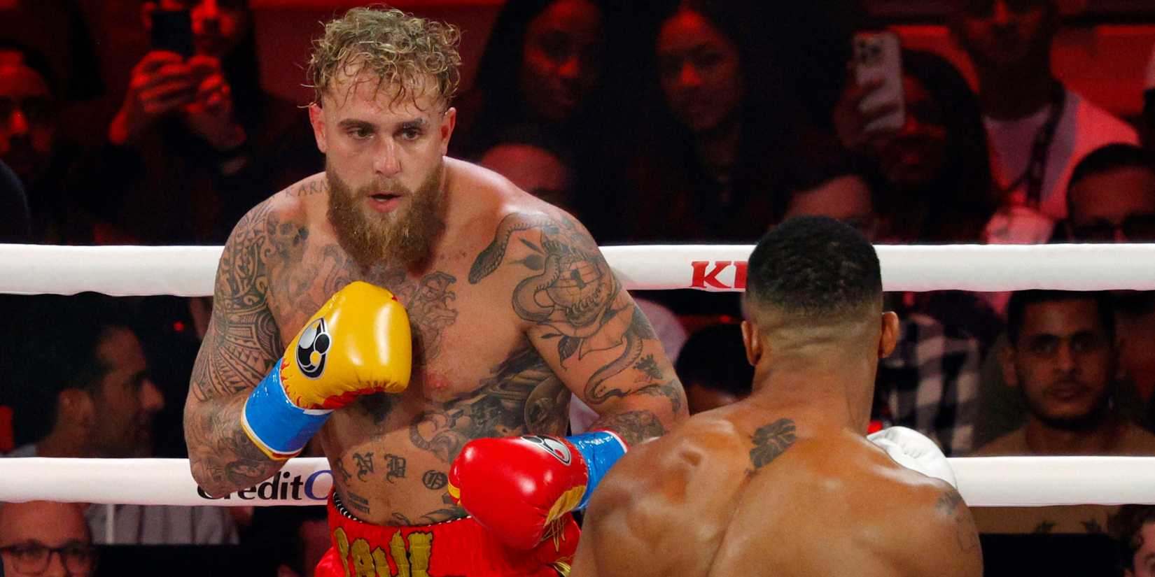 Jake Paul Explains Why He Stuck His Tongue Out at Anthony Joshua