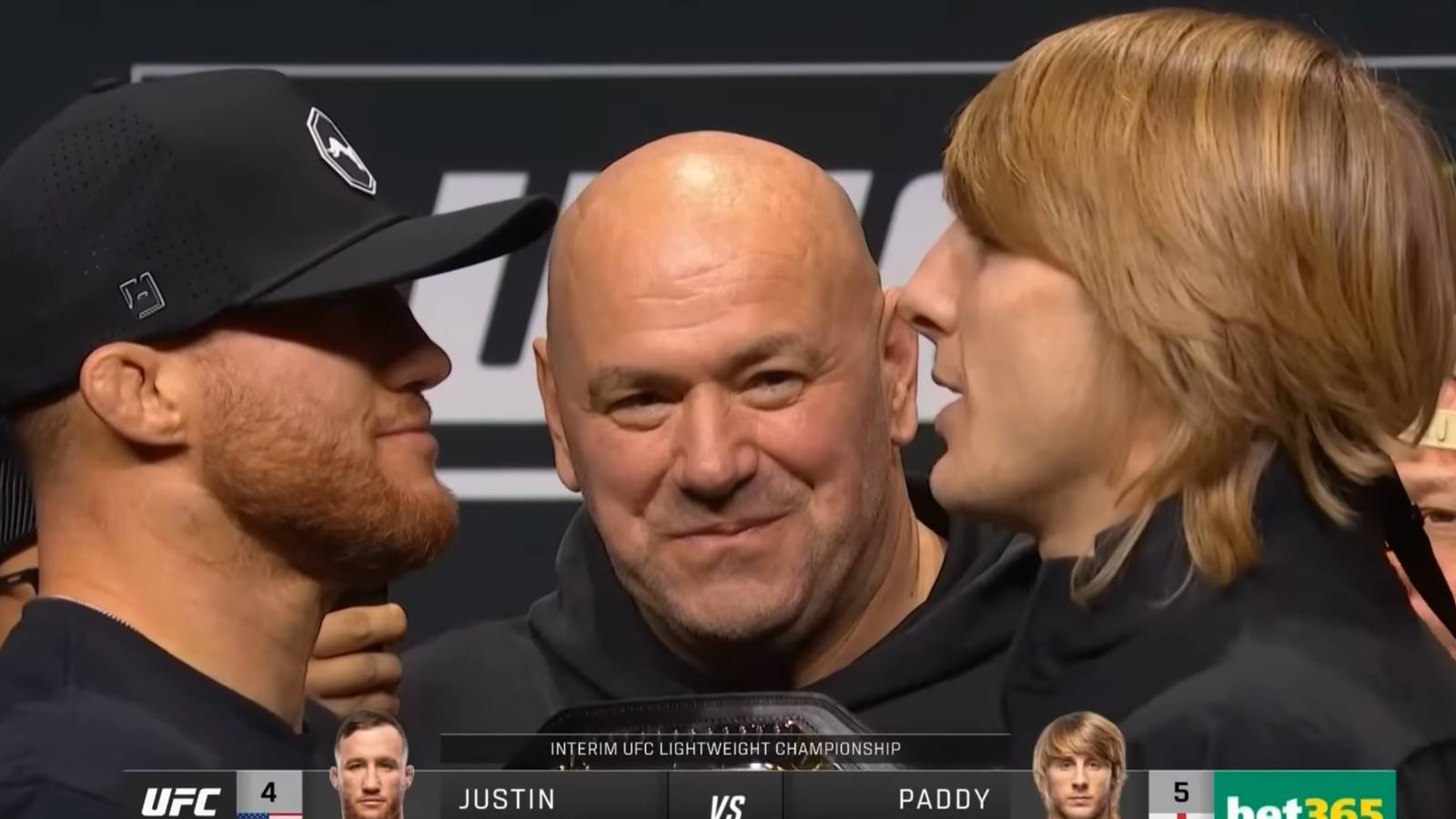 UFC 324: Exact UK Start Time For Justin Gaethje vs Paddy Pimblett