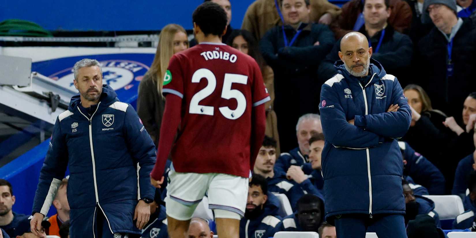 Chelsea vs West Ham: Chaos Breaks Out as Jean-Clair Todibo Sent Off