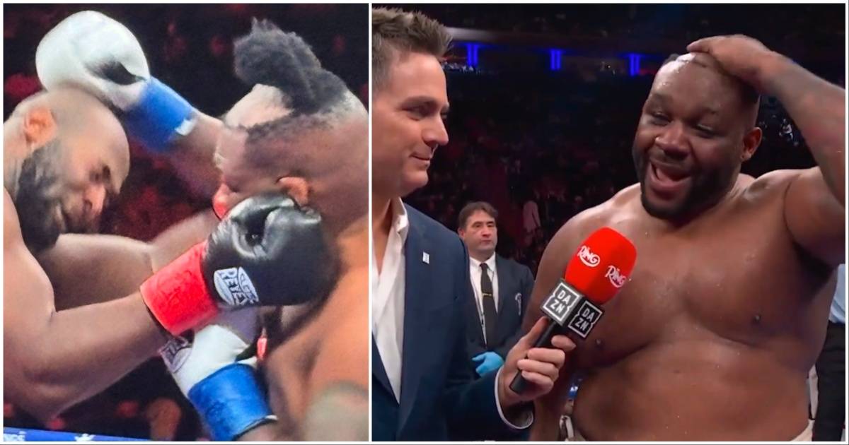 Jarrell Miller Hilariously Explains Why He Was Wearing a Wig For Boxing ...