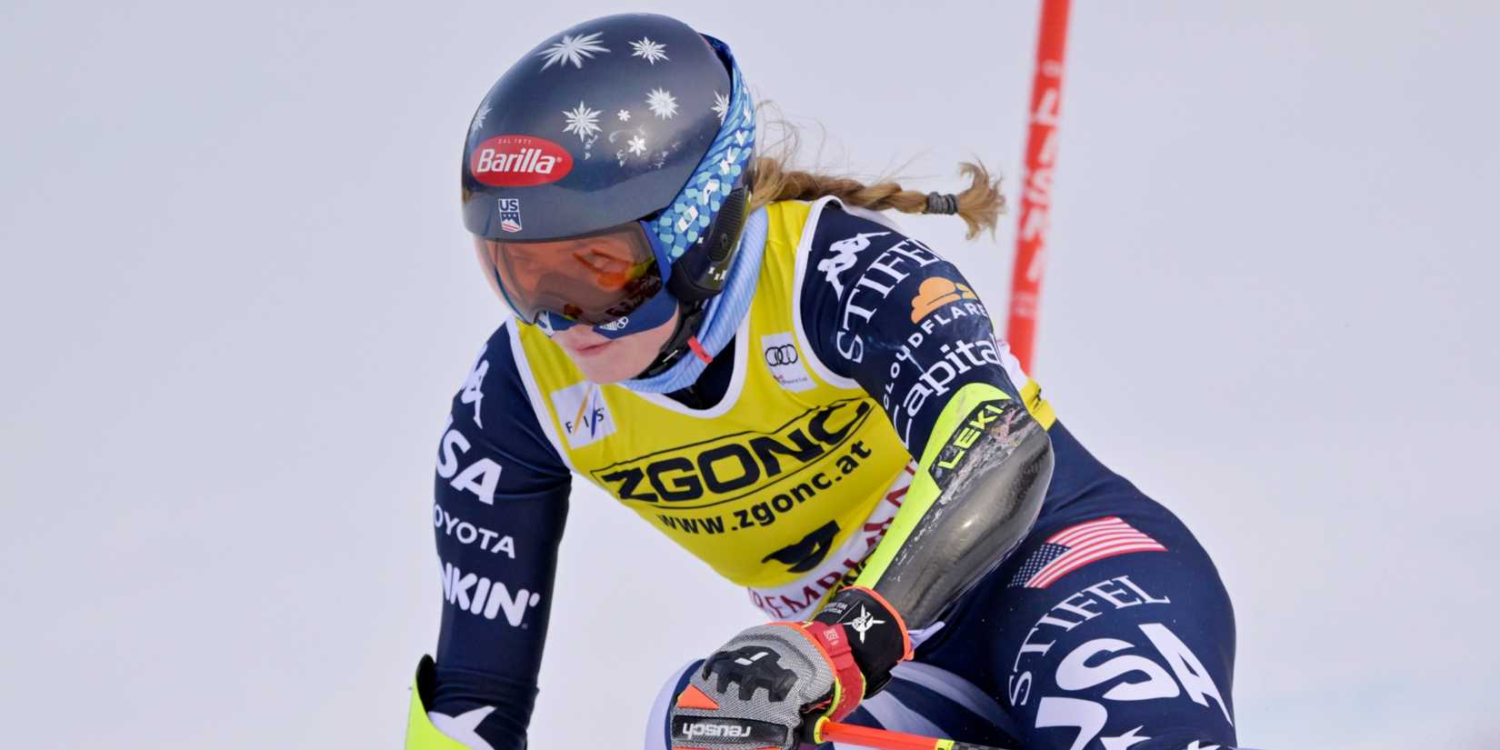 Mikaela Shiffrin Shows Off Her Back Six-Pack Ahead of Winter Olympics