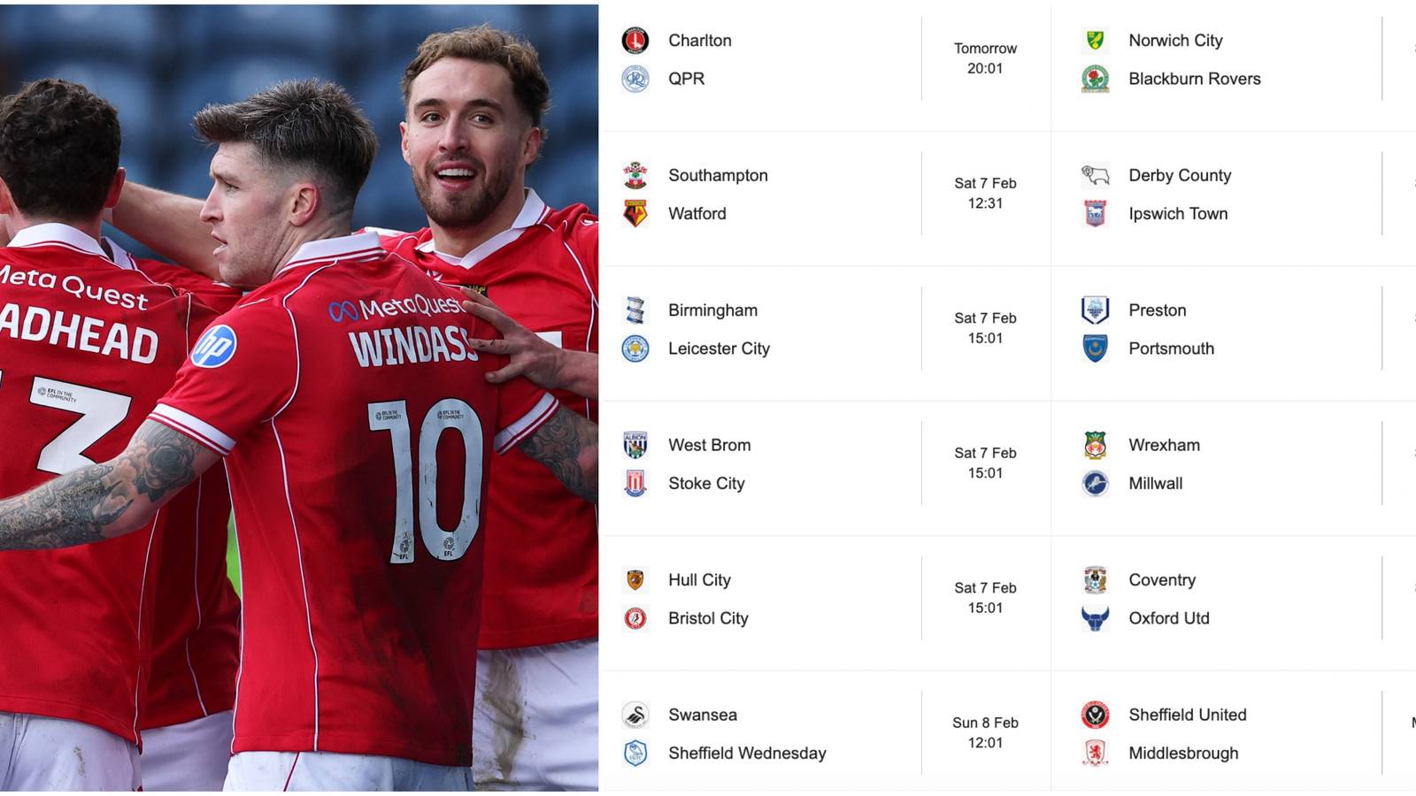 Why Every EFL Game Will Kick-Off One Minute Later Than Usual This Weekend