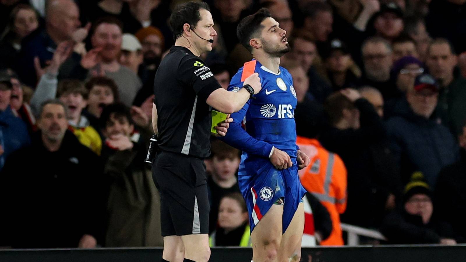 Arsenal 2-1 Chelsea: Pedro Neto Could Face FA Charge for Actions After ...