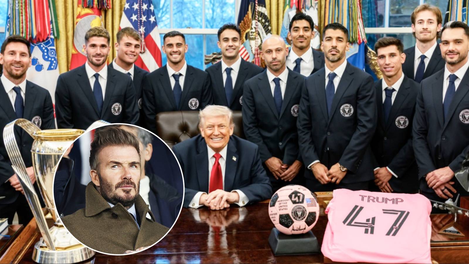 Why David Beckham Wasn’t at the White House With Inter Miami